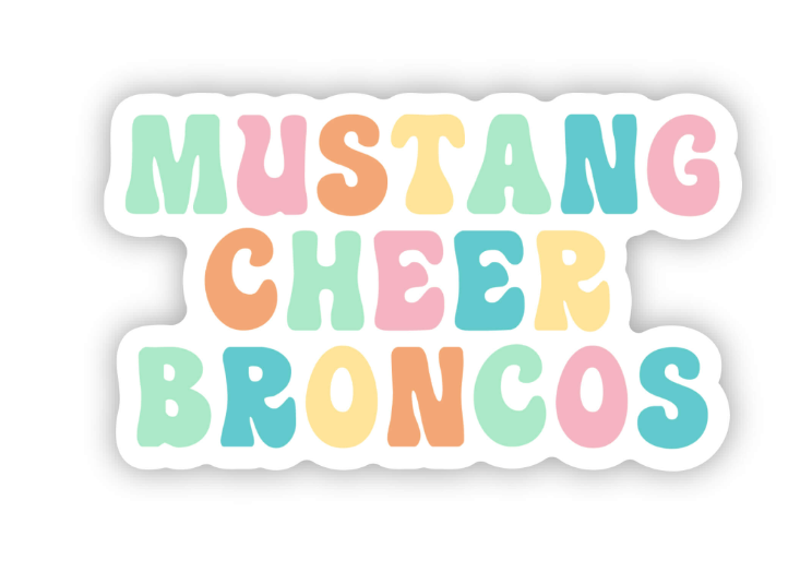 Broncos Decal – Mustang Spirit Shop