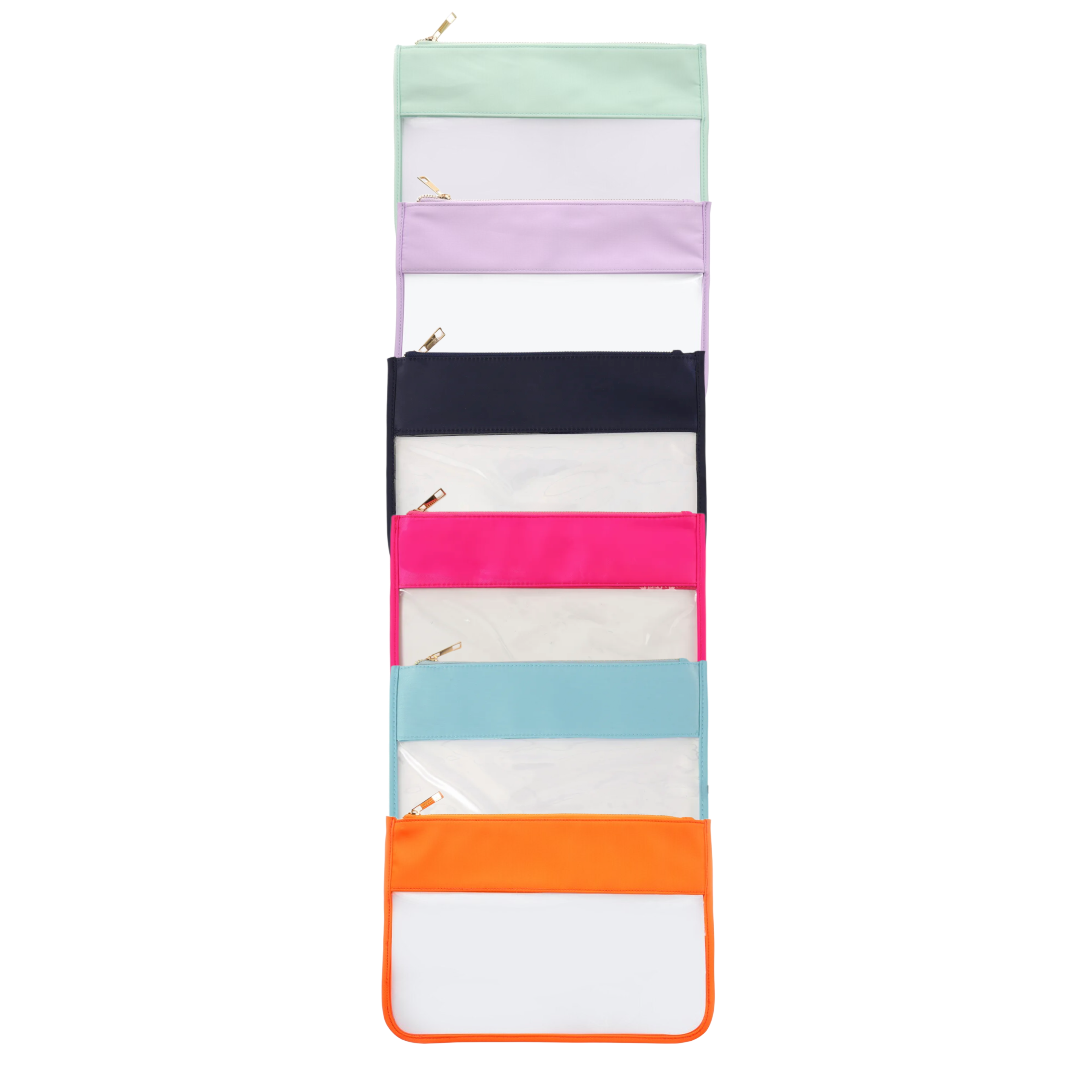 Travel Clear Nylon Zipper Pouch – Mustang Spirit Shop